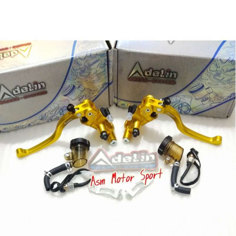 Promo Master Rem Set Kanan Kiri Adelin Px1 17,5mm Universal Adv Set Terbaik - Red Diskon 8% Di ...