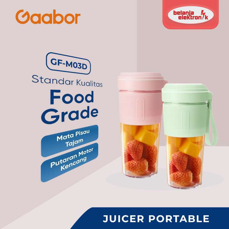 Jual Gaabor Juicer Cup Portable Blender Jus Mini Gf-m03d Di Seller ...