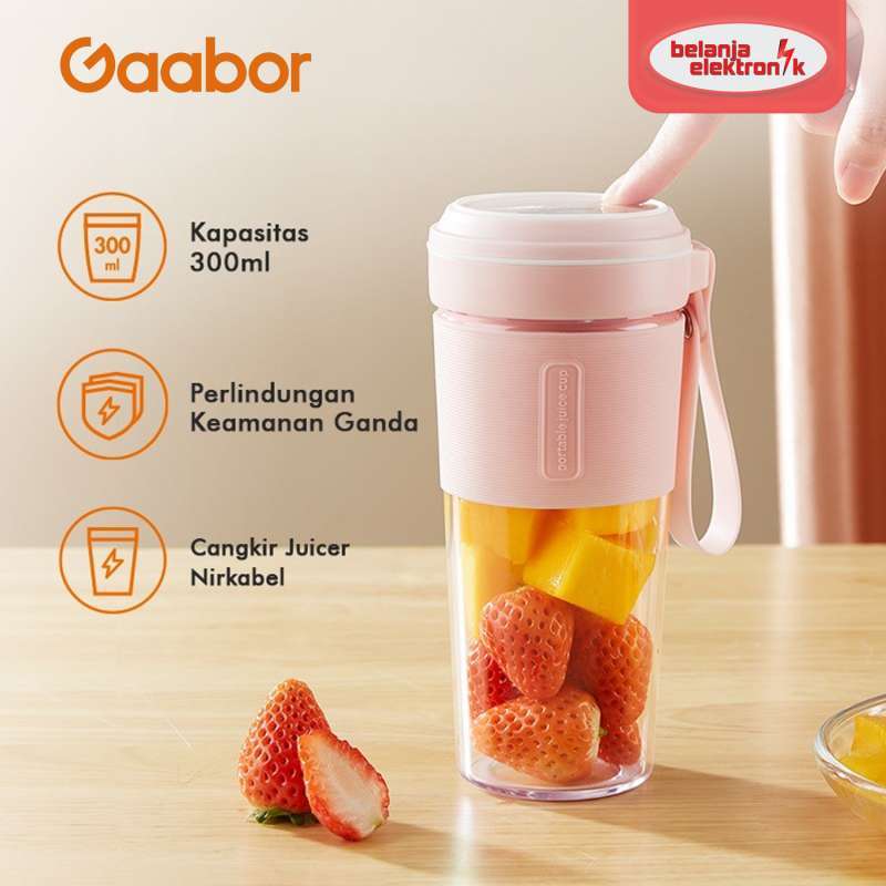 Jual Gaabor Juicer Cup Portable Blender Jus Mini Gf-m03d Di Seller ...
