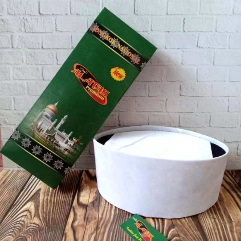 Jual Peci Songkok Kopiah Al-atas Model Premium-putih Ac Dewasa Dan Anak Di Seller Aghanim ...