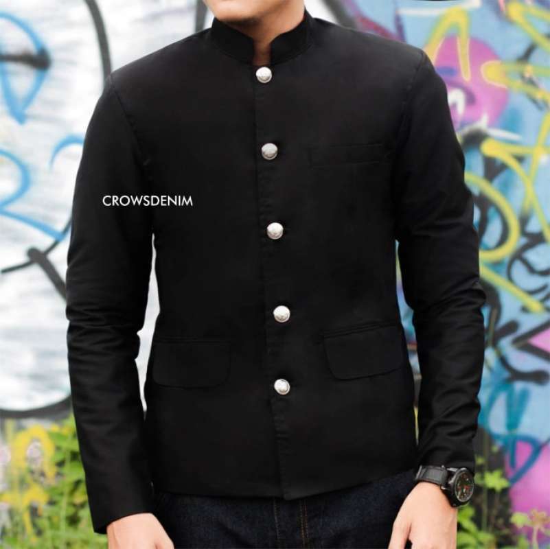 Jual Jas Blazer Pria Crows Zero Gakuran Suzuran Takiya Genji Premium ...