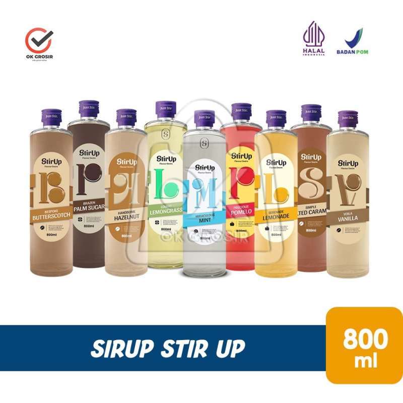 Jual Sirup Stir Up Aneka Rasa / Stirup Syrup All Varian (1 Pcs) - Palm ...