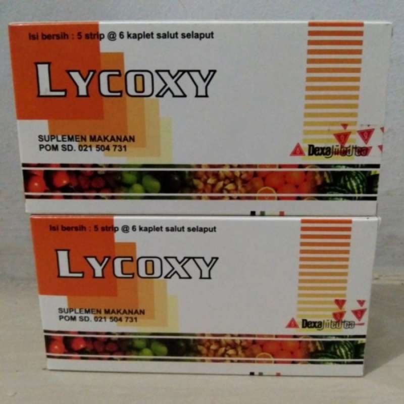 Promo Lycoxy Multivitamin Zinc, Vit C, Vit E (1 Box 30 Kaplet) Diskon ...