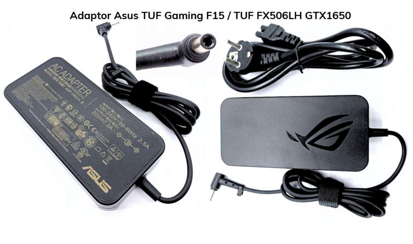 Jual Adaptor Charger Laptop Tuf Gaming F15/ Tuf Fx506lh Gtx1650 New Di ...
