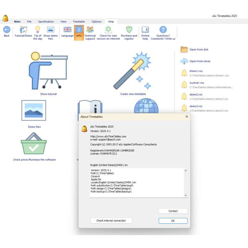 Promo Asc Timetables 2025 Original Key / Asc Timetables 2024 Lisensi ...