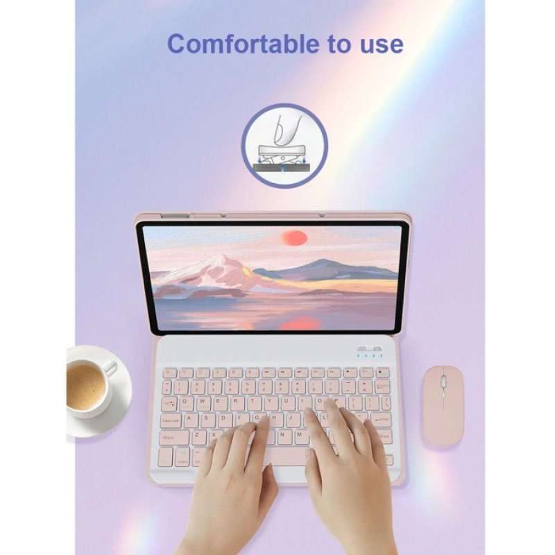 Jual Xiaomi Redmi Pad Se 11 Inch Keyboard Bluetooth Case Magnetik Mouse ...