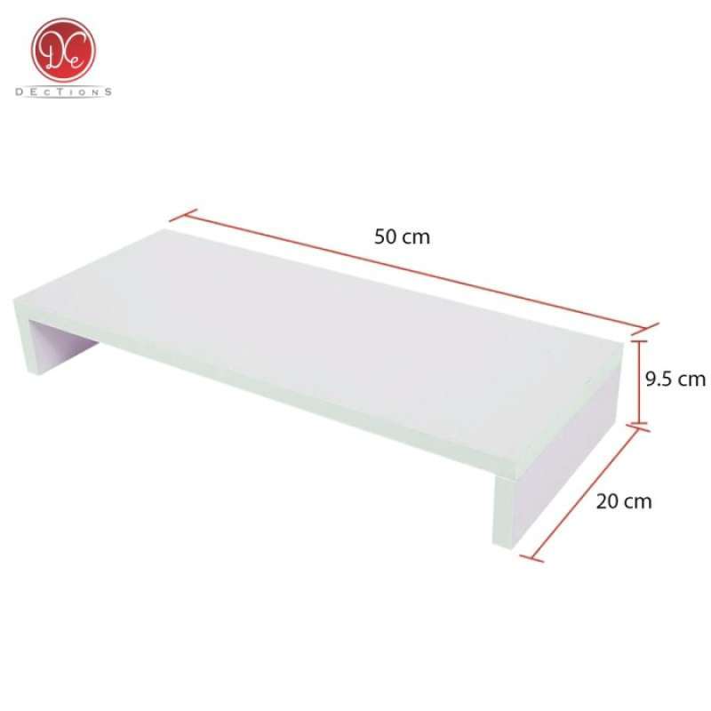 Jual Dections Dudukan Meja Stand Monitor Minimalis 50x20x9.5 Cm Tatakan ...