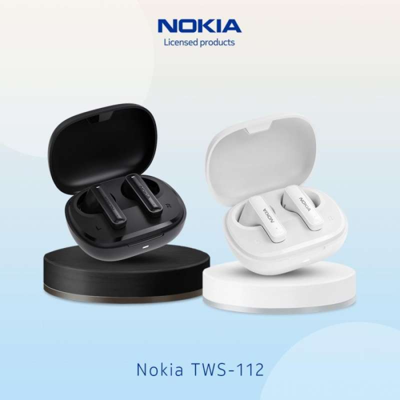 Promo Nokia Go Earbuds 2 Tws-112 True Wireless Earphones Enc - White ...