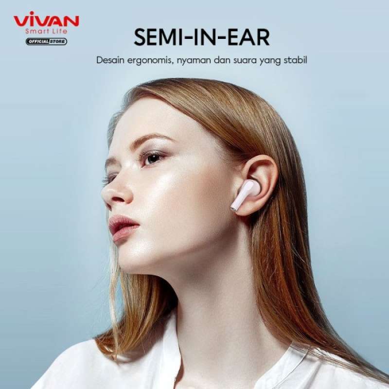 Promo Vivan Headset Earbuds Tws Infinity Gt1 Bluetooth 5.3 Waterproof ...