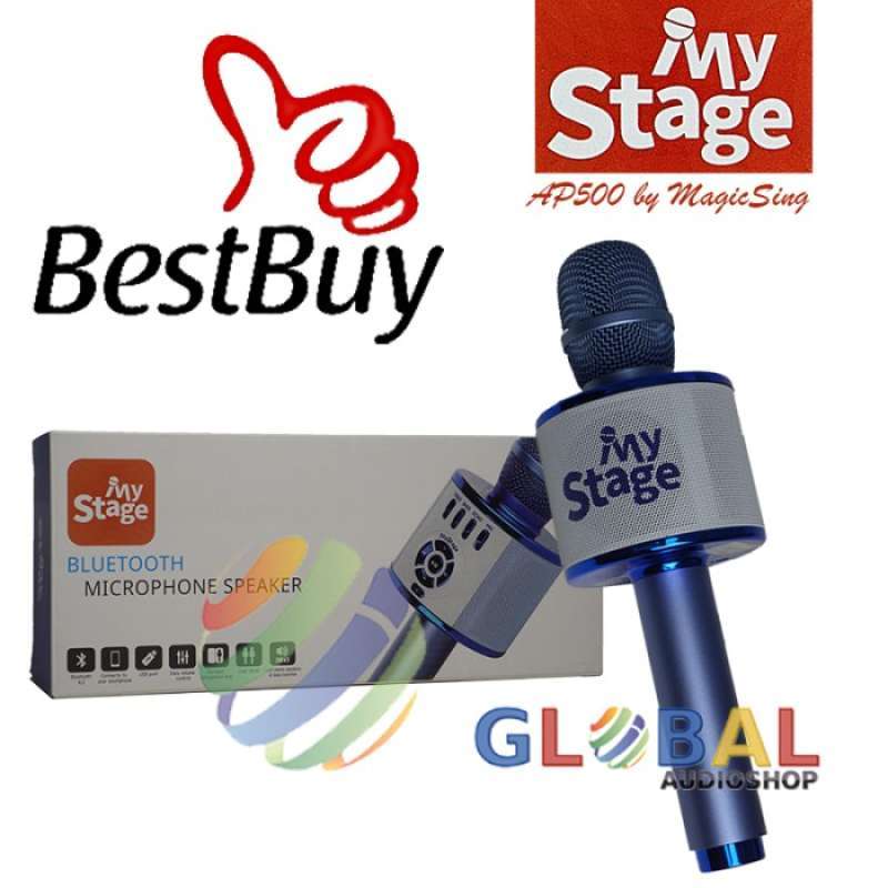 Promo My Stage Ap500 Karaoke Portable Microphone Mystage Ap-500 By Magicsing Diskon 23% Di ...