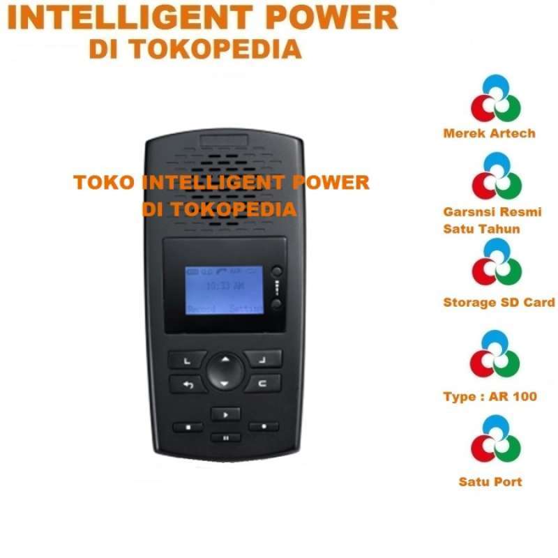 Promo Perekam Telepon Direct Line Pabx Portable Recorder Artech Ar100 ...
