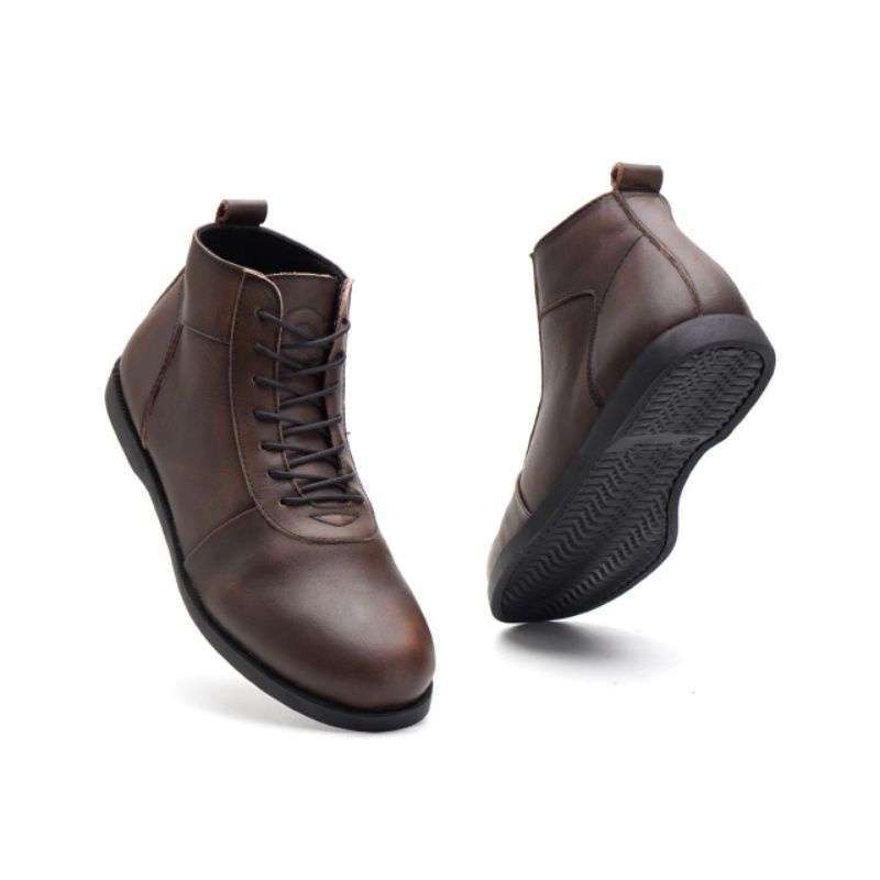 Promo Garage X Svend 01 Camel | Sepatu Boots Fashion Pria Kulit Asli ...