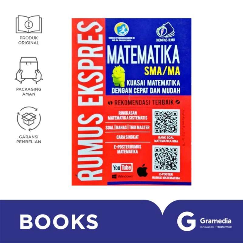 Promo Buku Rumus Ekspres Matematika Sma/ma Diskon 10% Di Seller ...