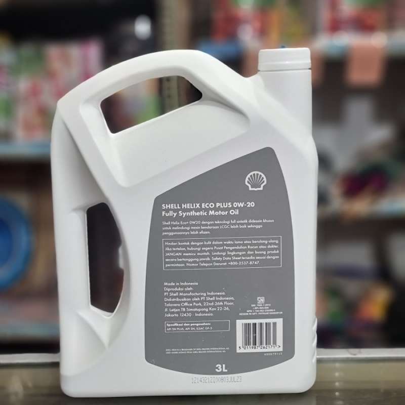Jual Oli Shell Helix Eco Plus 0w/20 3l Di Seller Move-id - Cengkareng ...