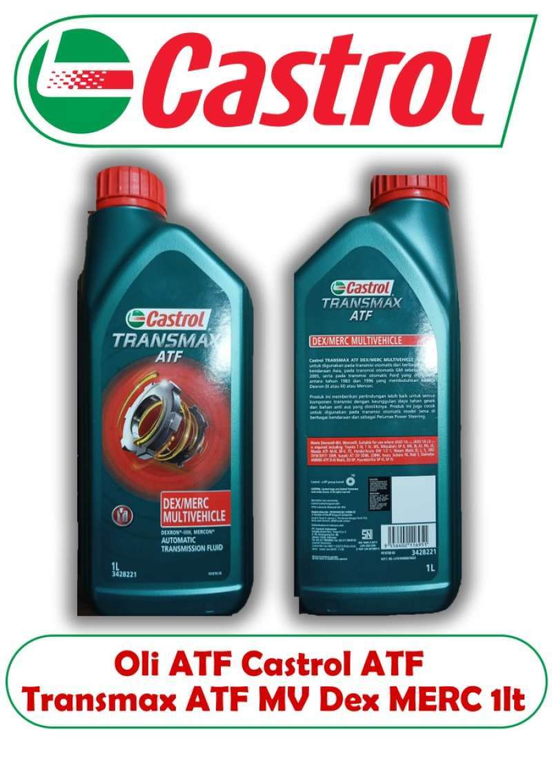 Jual Oli Atf Castrol Atf Transmax Mv 1lt - 3370523 -59005- Di Seller ...