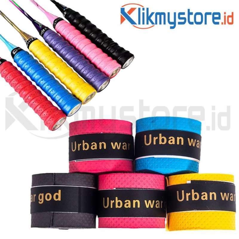 Jual Grip Raket Karet Bulutangkis Pegangan Tangan Badminton Tenis ...