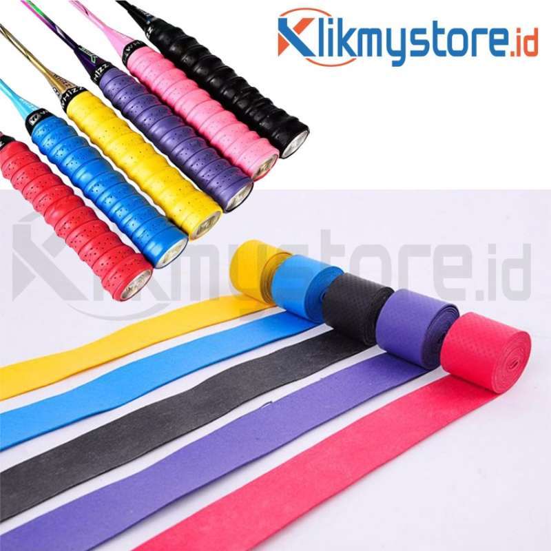 Jual Grip Raket Karet Bulutangkis Pegangan Tangan Badminton Tenis ...