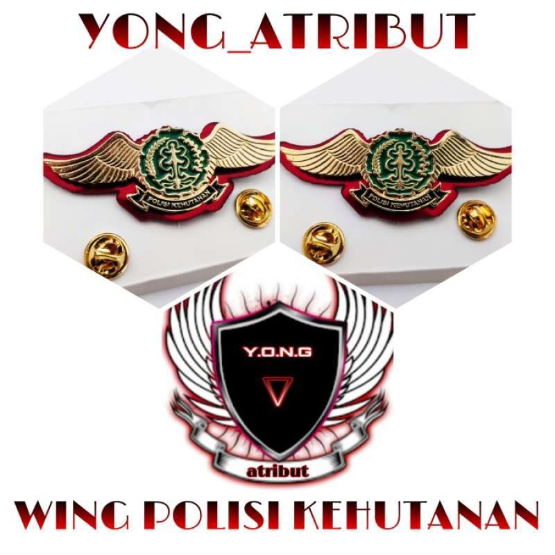 Jual Atribut Wing/pin Polhut Terbaru Di Seller Raindrop - Cengkareng ...