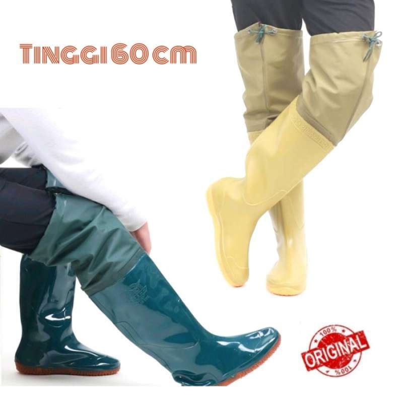 Jual Sepatu Boot Bertani Sepatu Sawah Berkebun Memancing 60 Cm - 41 ...