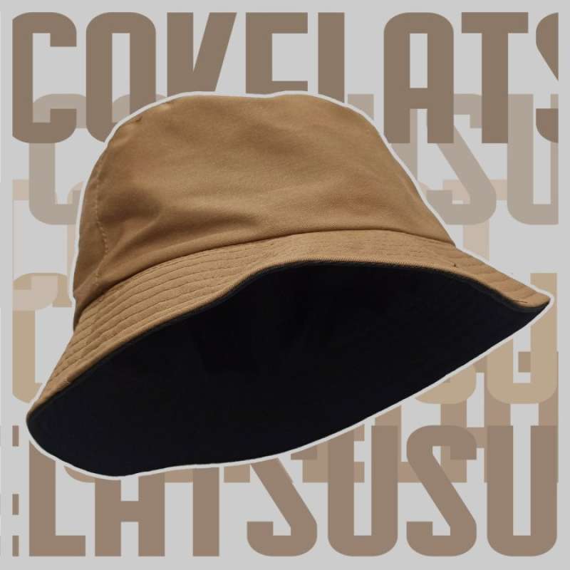 Promo Topi Bucket Hat Polos Peach Salem Salmon Pastel Buckethat Mancing ...