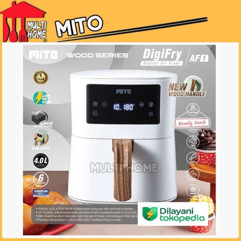 Promo Mito - Digital Air Fryer Baru Diskon 7% Di Seller Allpucart ...