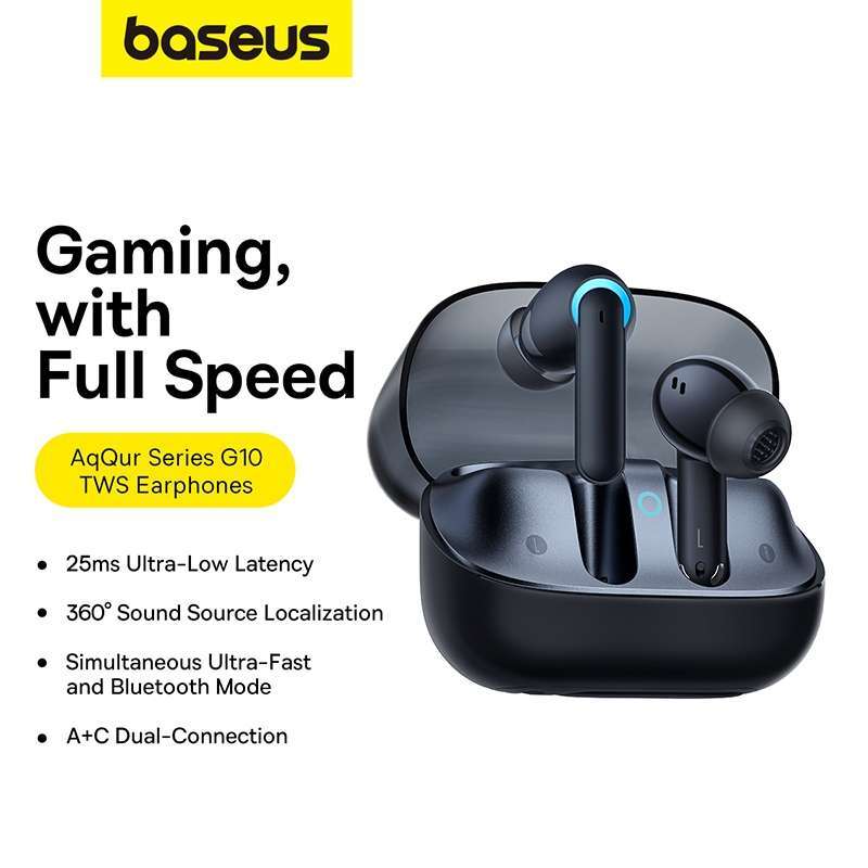 Promo Baseus Aequr G10 Gaming Bluetooth / Wireless Headset Dongle 2 ...