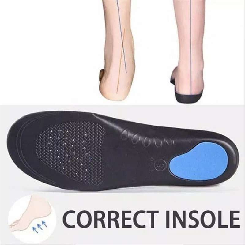 Jual Flat Feet Arch Support Insoles Orthopedic Size L 43 - 47 Di Seller ...