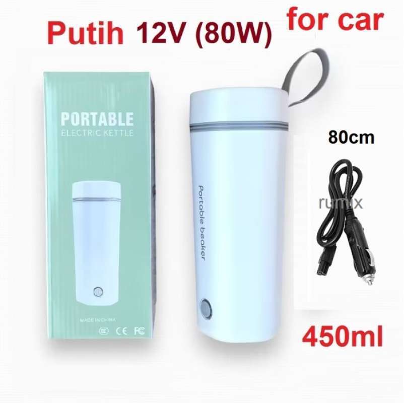 Jual Pemanas Air Listrik Gelas Pemanas Electric Thermos Kettle Portable ...