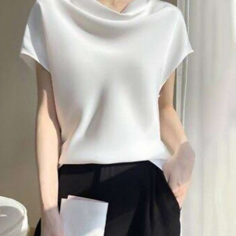 Jual Blouse Wanita Simple Layer Atasan Baju Kerja Dalaman Inner Blazer ...