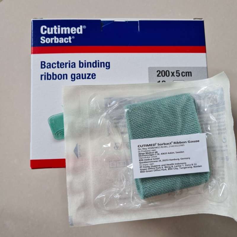 Promo Cutimed Sorbact Ribbon Gauze 5x200cm / Cutimed Sorbact Ribbon ...