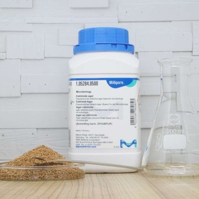 Promo Cetrimide Agar|merck|1.05284.0500|microbiology|500g Diskon 23% Di ...
