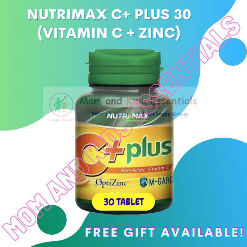 Promo Nutrimax C Plus C+ Plus 30 Tablet 60 Tablet Zinc Vitamin C 500 Mg ...