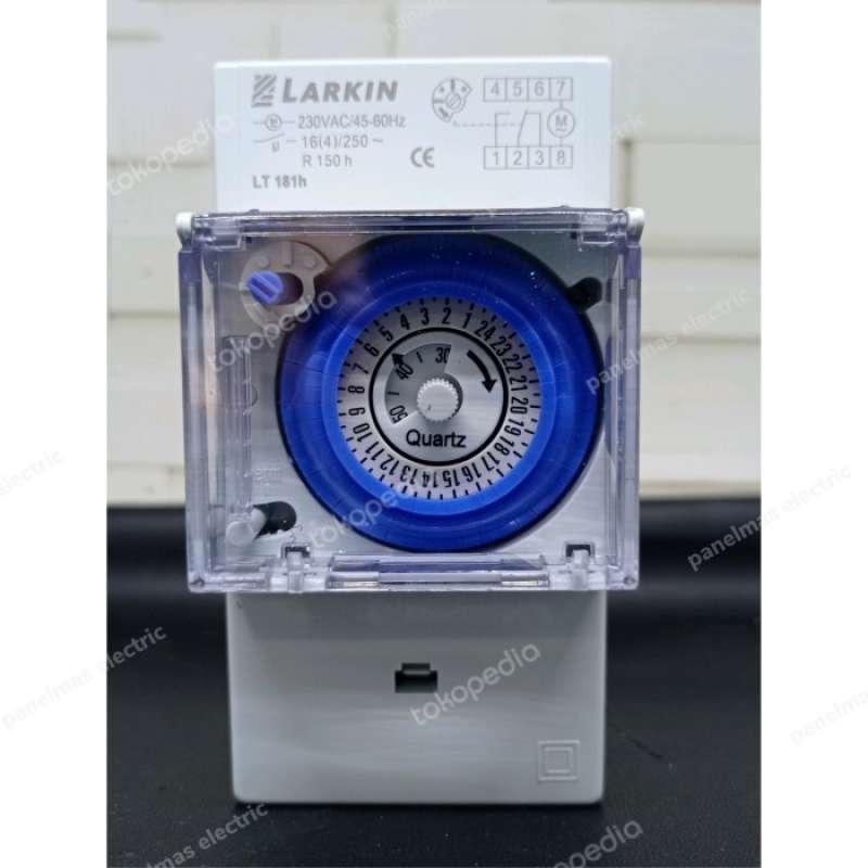 Promo Timer Analog 24 Hour Battery Backup Lt-181 Larkin Diskon 33% Di ...