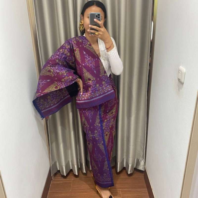Jual Kain Tenun Endek Bali Ikat Di Seller Zati Shop - Cengkareng Timur ...