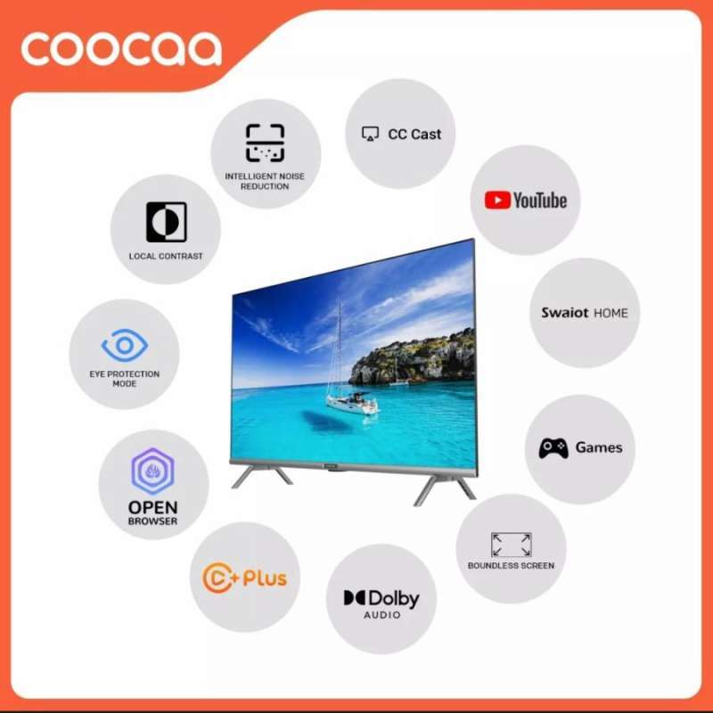 Jual Coocaa 32 Inch Digital Smart Tv (model : Coocaa 32s3u) Di Seller ...