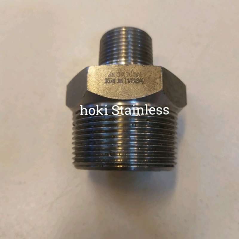 Promo Nepel Reducer Besi Class 3000 Drat 11/2 X 11/4 Inch Diskon 23% Di ...