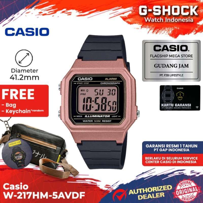 Jual Casio General W-217hm-5avdf W-217hm W-217 W217hm W 217hm Di Seller ...