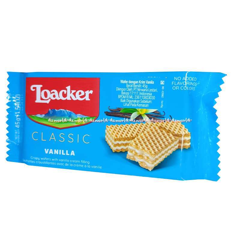 Jual Loacker 45gr Classic Cremkakao Napolitaner Alpine Milk Thins Dark ...