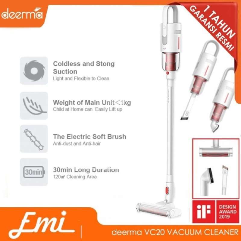 Promo Deerma Vc20 Plus Handheld Vacuum Cleaner 5500pa Suction Diskon 23 ...