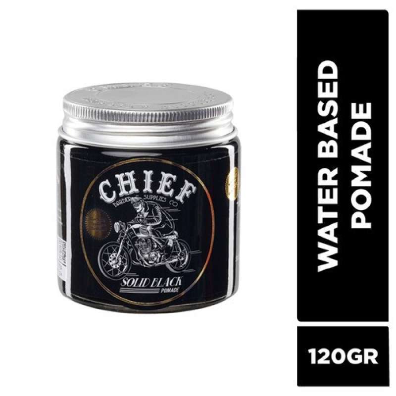 Jual Chief Solid Black Pomade Water Based 120 Gram Di Seller Pro-id ...