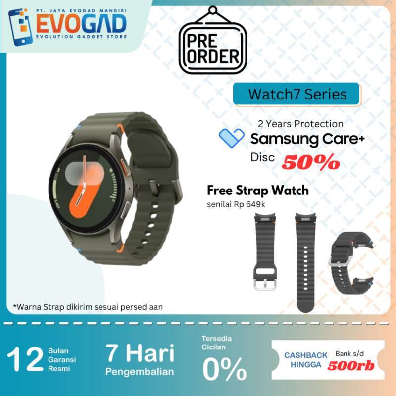 Promo Samsung Galaxy Watch7 40mm | Watch7 44mm, Smartwatch Ai, Prosesor ...