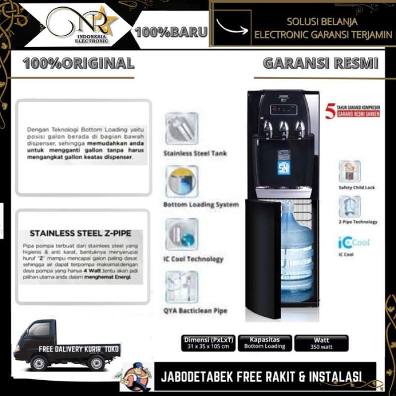 Promo Hwd C520ic Dispenser Galon Bawah - 3 Kran - Hwdc520ic Hwd 520 ...