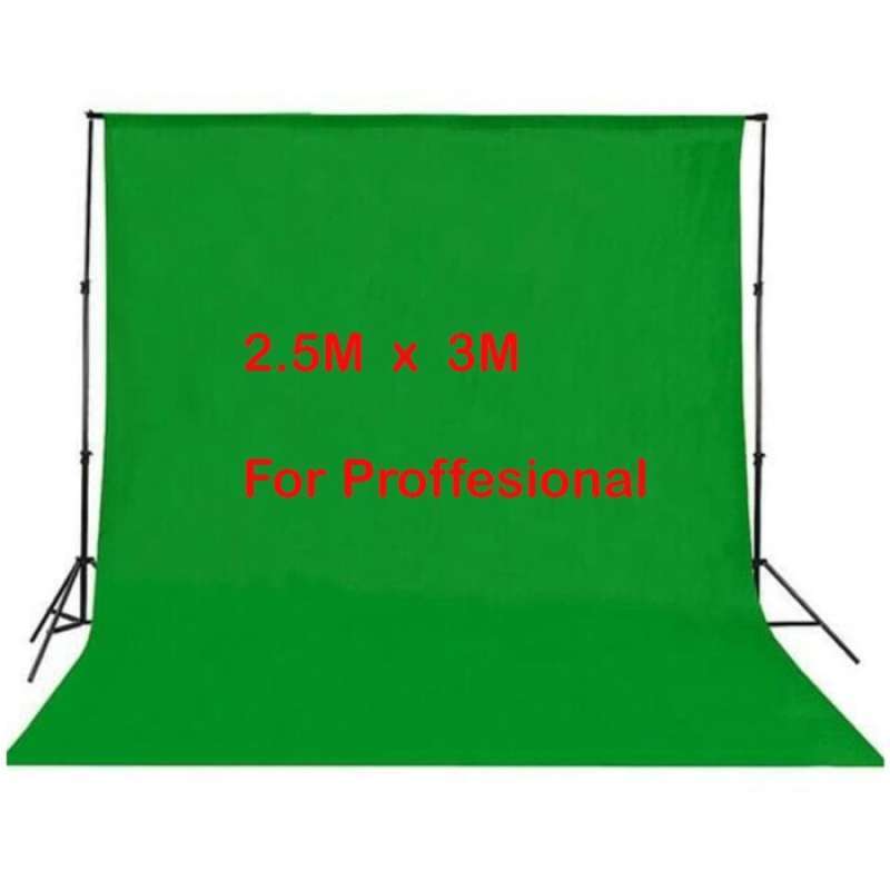 Promo Kain Background Backdrop Green Screen Hijau Studio Foto 2,5m X 3 ...