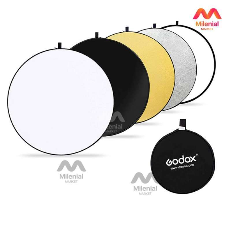 Promo Godox Rft-05 Reflector / Reflektor 5 In 1 - 110cm Diskon 23% Di ...
