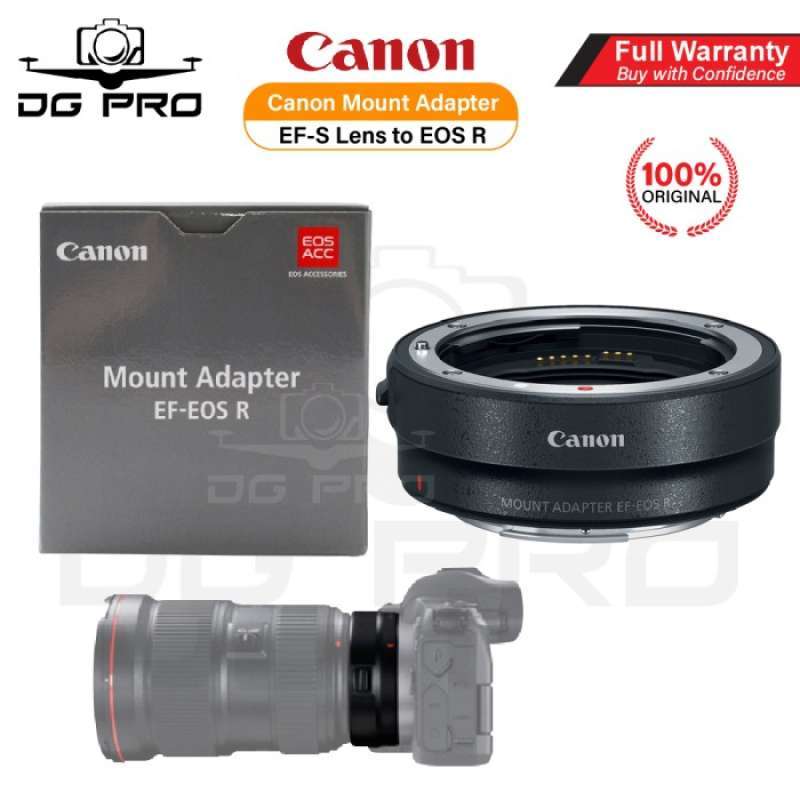 Promo Mount Adapter Ef Ef-s Lens To Eos R Camera Diskon 23% Di Seller ...
