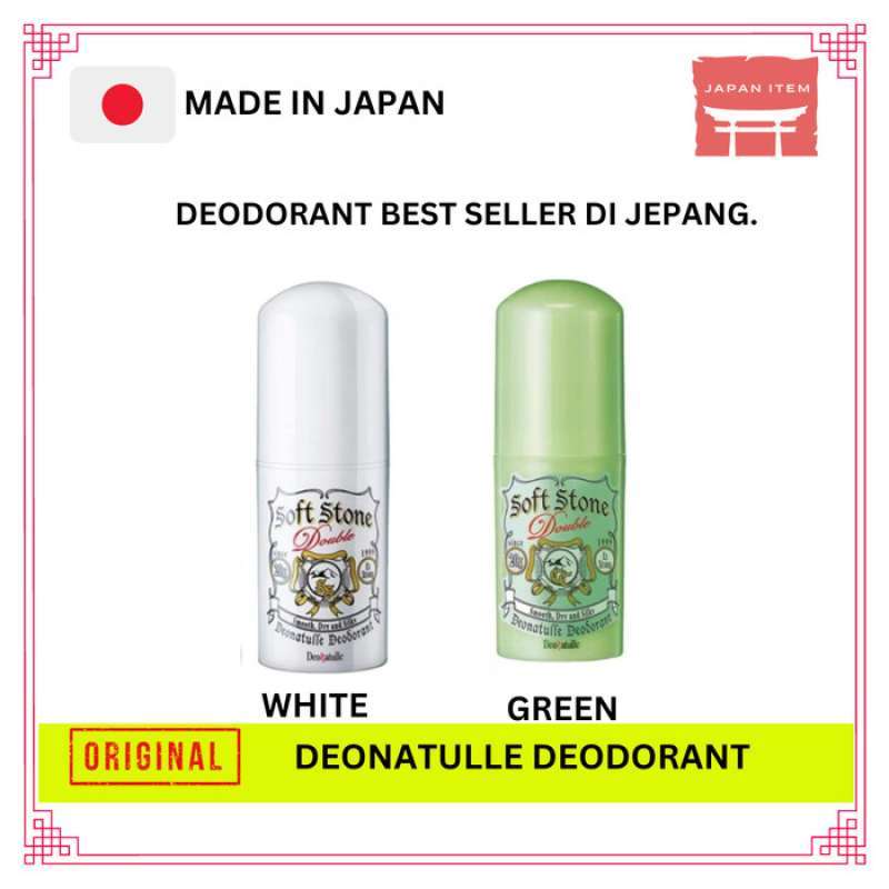 Jual Deonatulle Deodorant Soft Stone Stick Double 20gr Original Japan ...