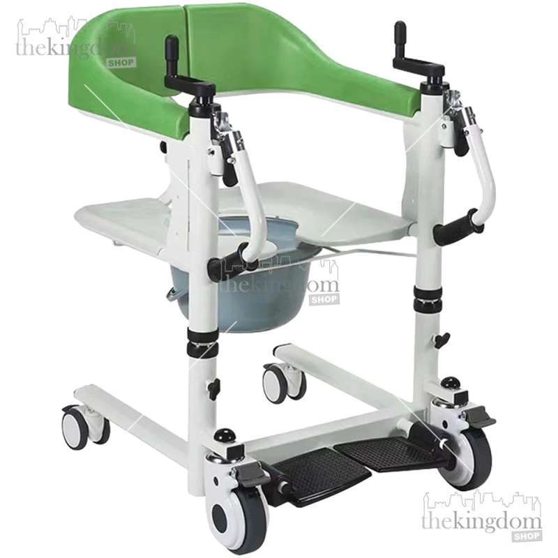 Jual Serenity Tc-802 Transfer Chair & Commode Green Kursi Roda Transfer ...