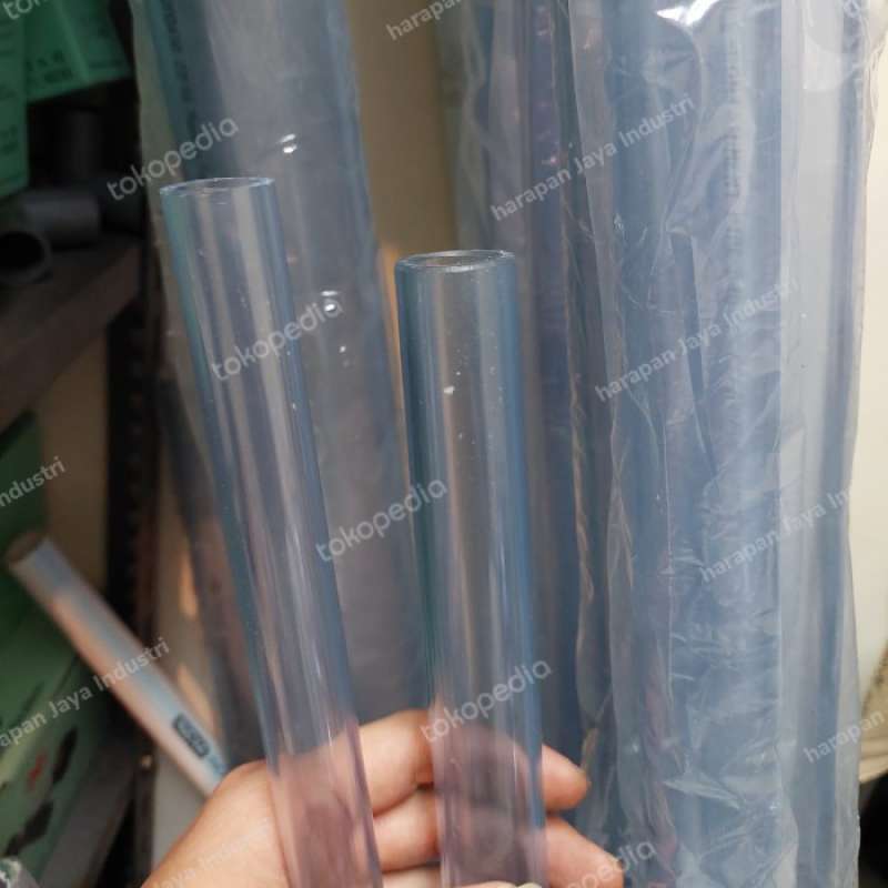 Promo Pipa Pvc Clear / Pipa Bening / Transparan 3 Inch Diskon 23% Di ...