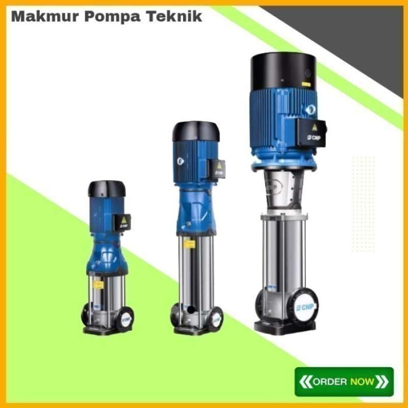 Promo Pompa Cnp Cdmf 10-14 7,5hp 380v Pompa Booster Vertical Multistage ...