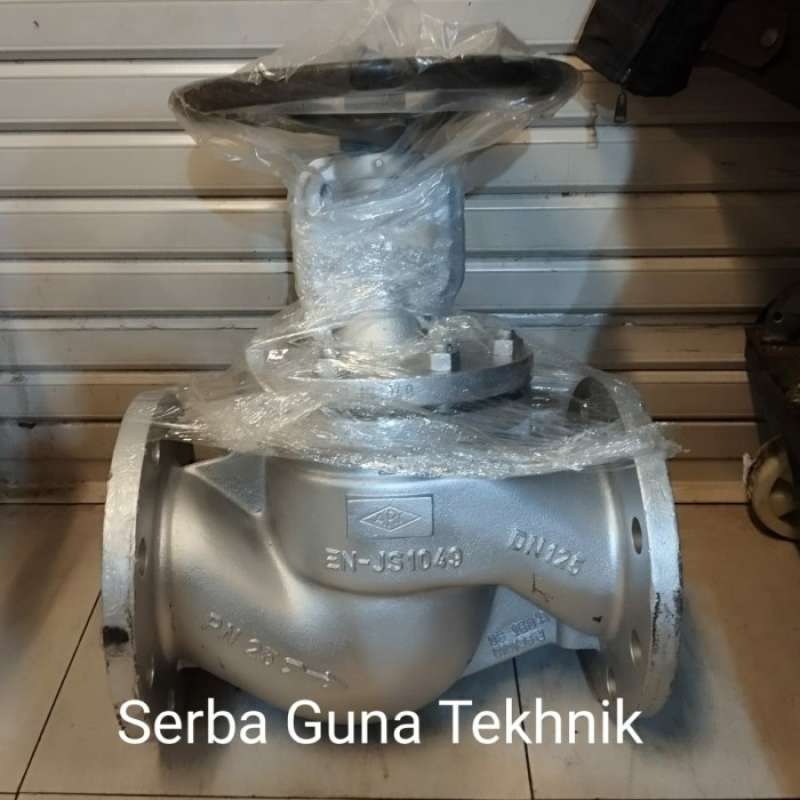 Promo Globe Valve 5 Inch Pn25 Ari Faba Bellow Seal En-js1049 Dn 125 ...
